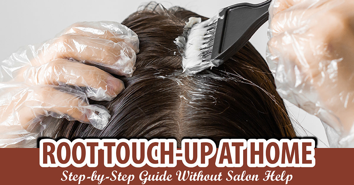 Easy Hair Root Touch-Up at Home in 5 Steps