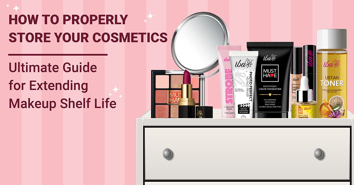 How to Store Cosmetics Properly | Extend Makeup Shelf Life