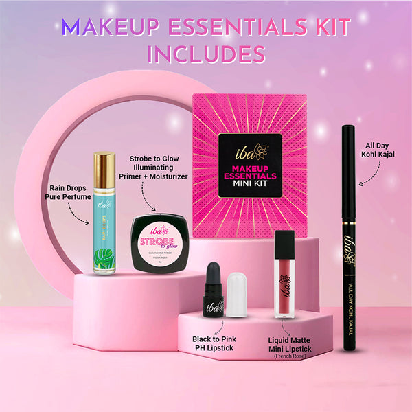 Buy Iba Mini Makeup Essentials Kit | Travel Makeup Kit Online