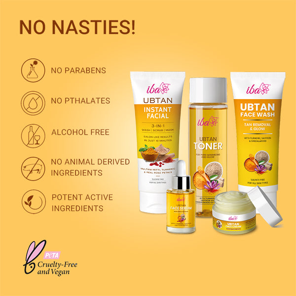 Buy Iba Ubtan Radiance Skincare Kit | Glowing Skin Kit Online
