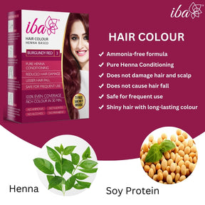 Buy Iba Burgundy Red Hair Color | Henna Hair Dye Online