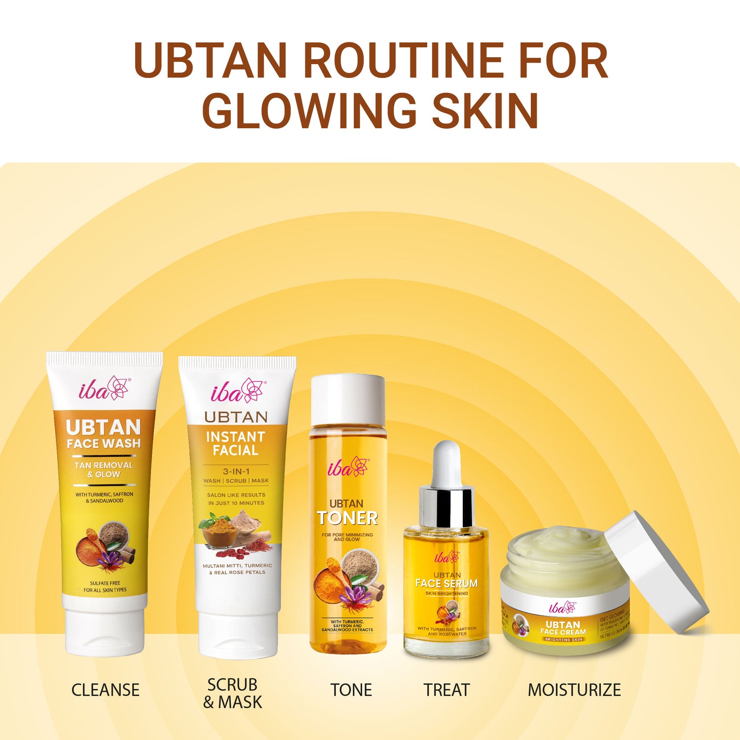 Buy Ubtan Face Cream Online at Best Price - Iba Cosmetics