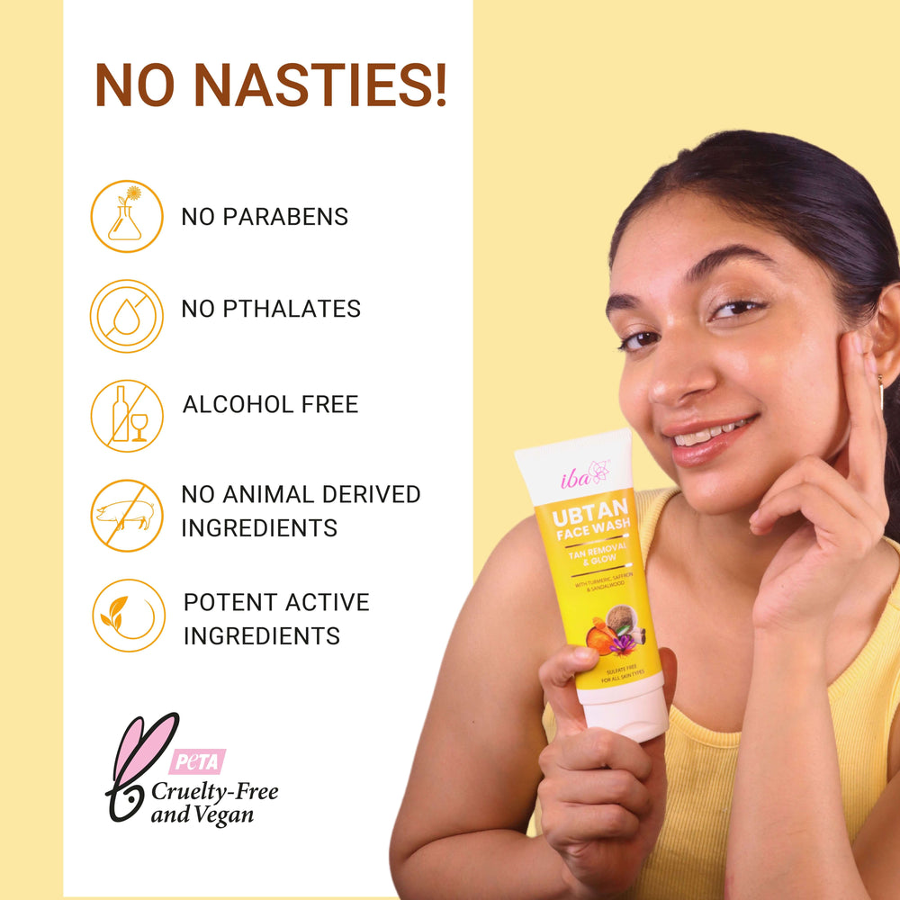 Buy Ubtan Face Wash Online at Best Price - Iba Cosmetics
