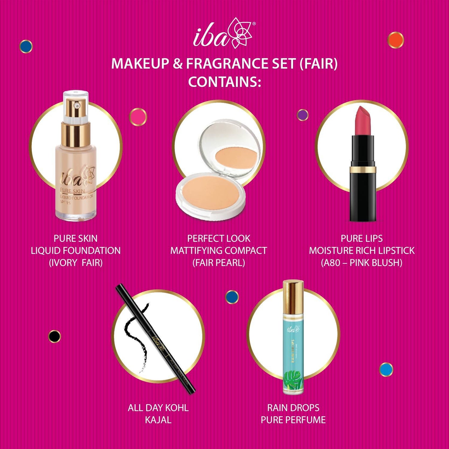 Buy Iba Makeup & Fragrance Set Online at Best Price - Iba